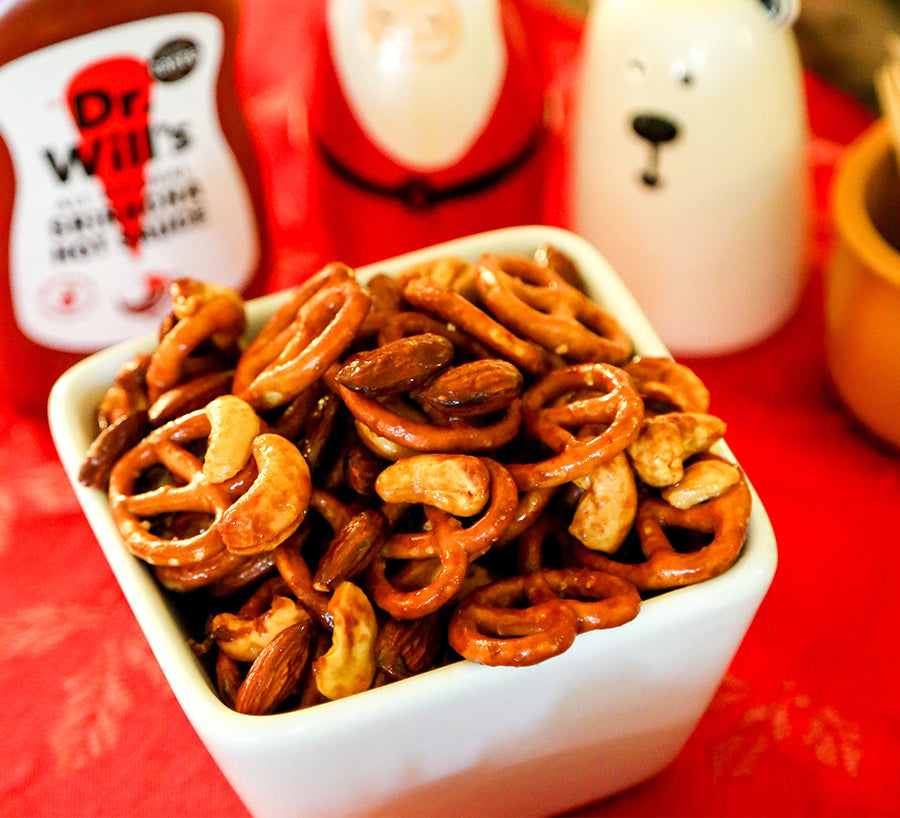 Honey Sriracha Party Mix – Dr Will's